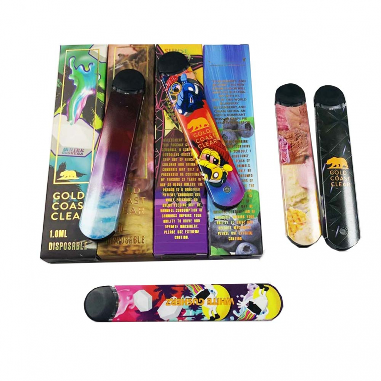 Gold Coast Clear With Packaging Disposable Vape Pens E Cigarettes Gcc ...