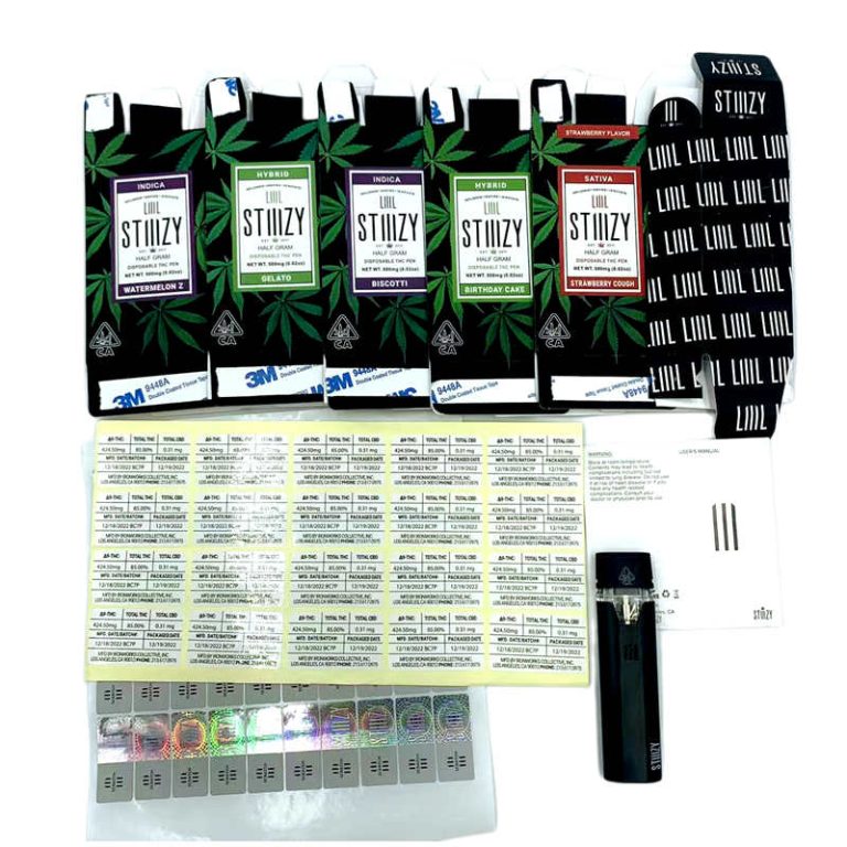 LIIIL Stiiizy disposable thc pen empty vape devices - hempacc LIIIL Stiiizy disposable thc pen empty vape devices - hempacc