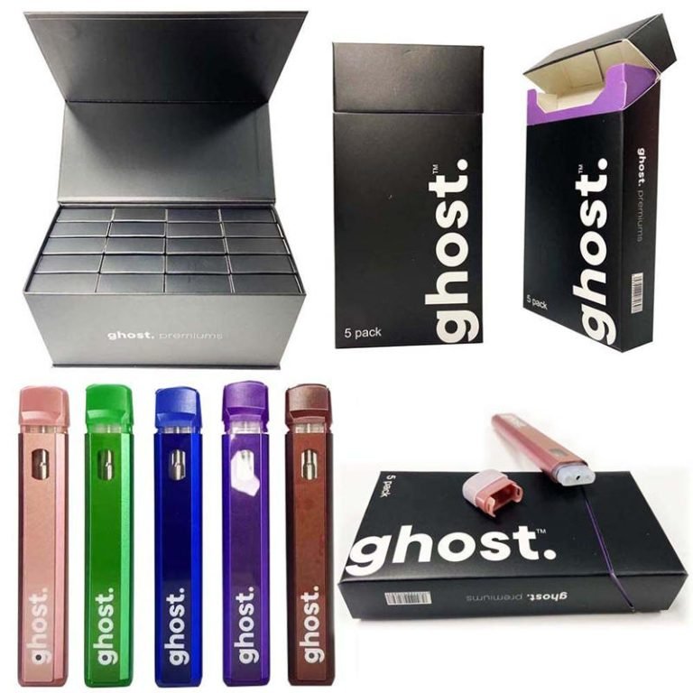 Newest Ghost premiums pack disposable pen - hempacc